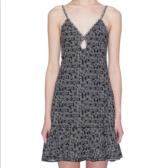 Opening Ceremony | Dresses | Opening Ceremony Keyhole Front Logo Dress ...